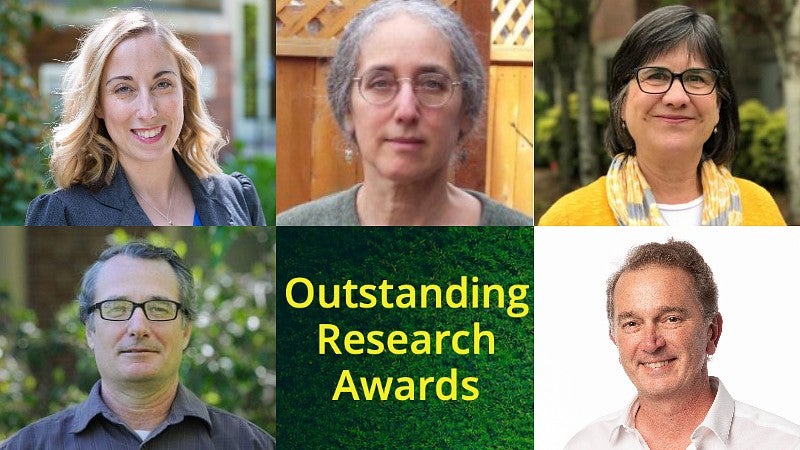 Five faculty members receive Outstanding Research Awards | OregonNews