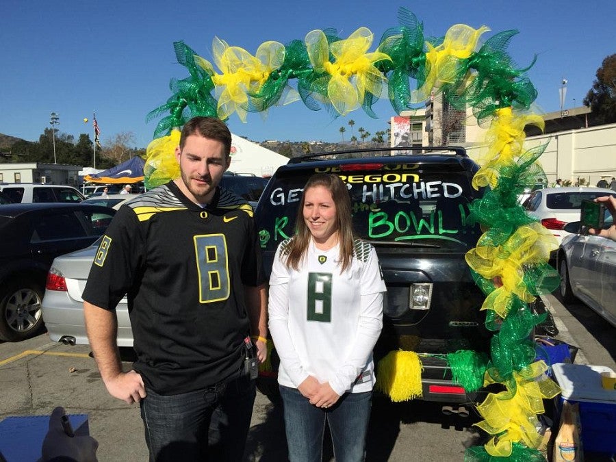 With this football, I thee wed. | OregonNews